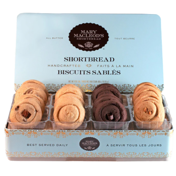 Layered Shortbread Tin Tower | Cookies Gifts for Worldwide Delivery