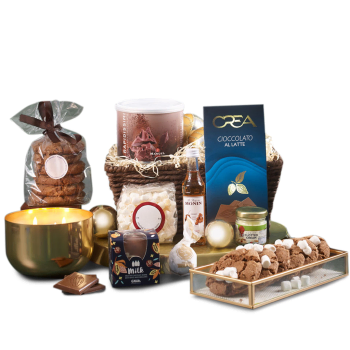 Hot Chocolate Indulgence Gift Set | Hanukkah Gift Baskets to the UK