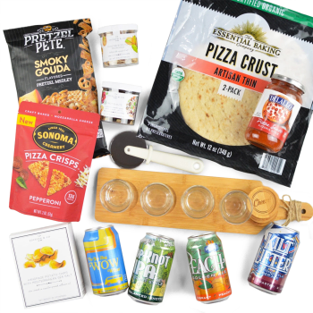Pizza Party Kit | Beer Gift Baskets to the USA