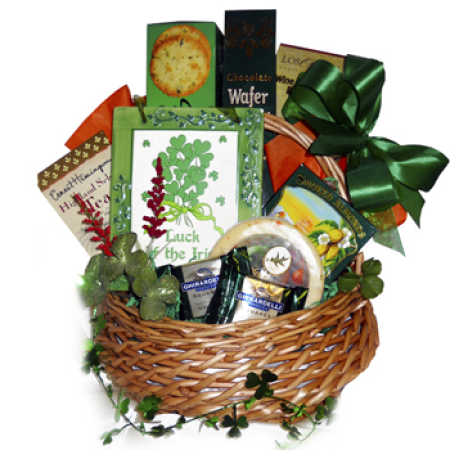Luck of the Irish Gift Basket | Gourmet Gift Baskets to the USA